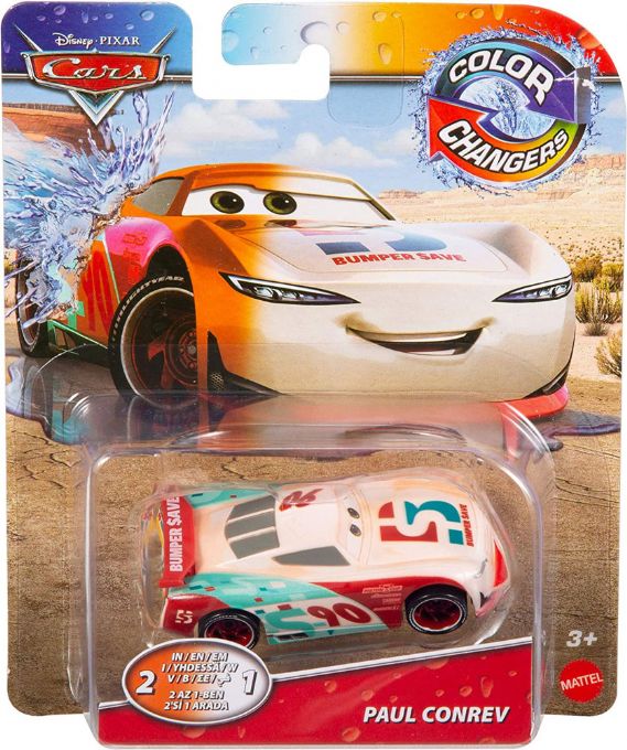 Cars Farveskift Paul Conrev - Disney Cars Biler Color Change GPB00 Shop ...