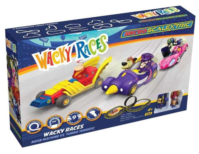 Micro Scalextric Wacky Races - Scalextric Racerbane G1142P Shop ...