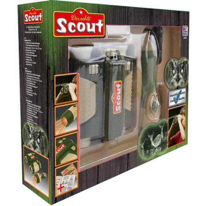 SCOUT natkikkert og lommelygte - Der echte Scout 19304 Shop - Eurotoys.dk