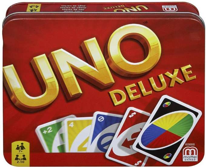 Uno deluxe - Børne og familie kort spil K0888 Shop - Eurotoys.dk